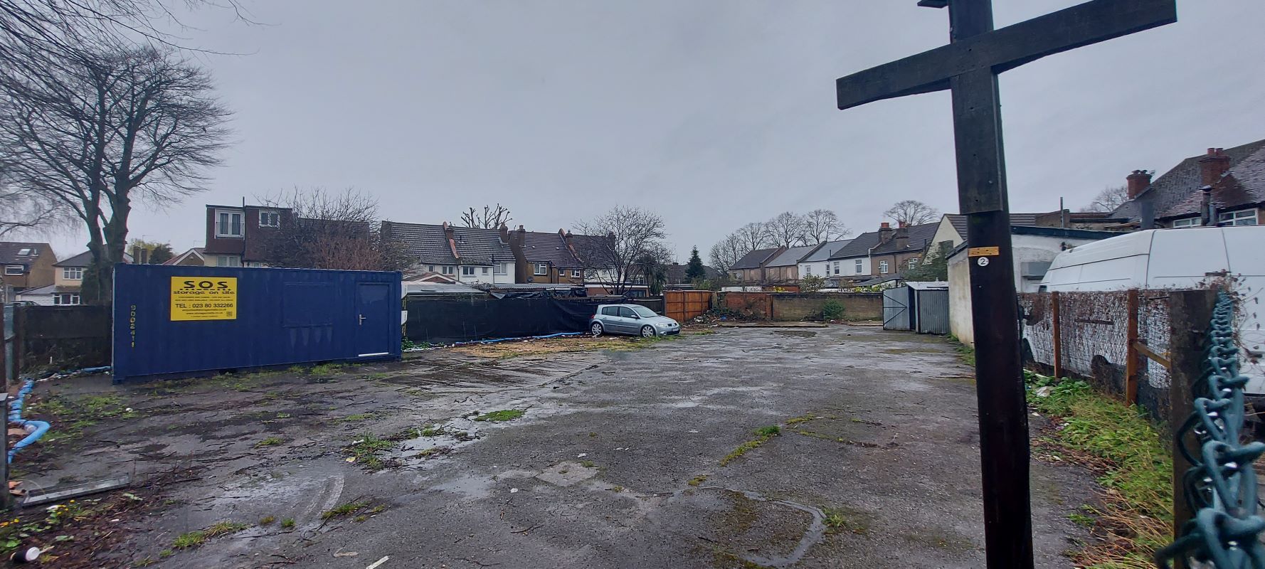 Yard to the Rear of, London Road/ Elm Road, Hackbridge, Sutton, SM6 7HF ...