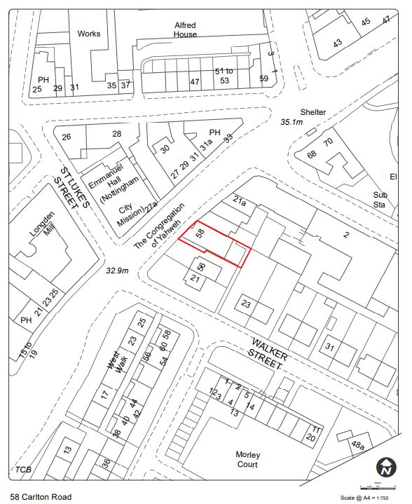 Lot - 58 Carlton Road, Nottingham, NG3 2AP Auction Lot £155,000 ...