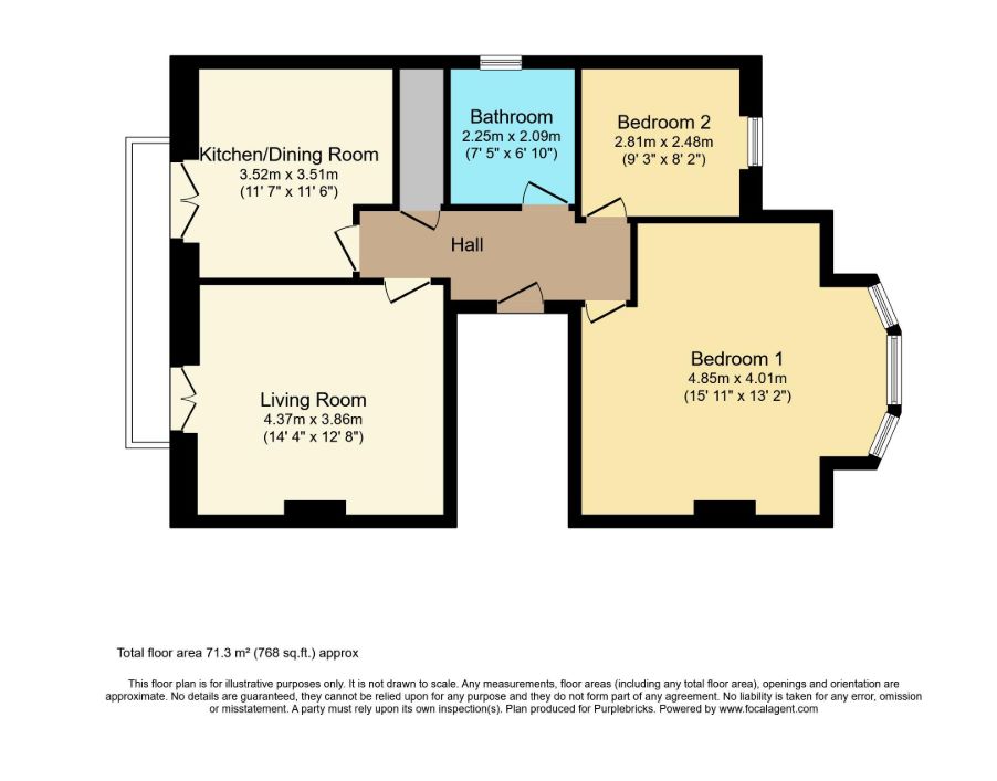 Flat 4 42 Wellington Terrace, Clevedon, Avon, BS21 7BJ