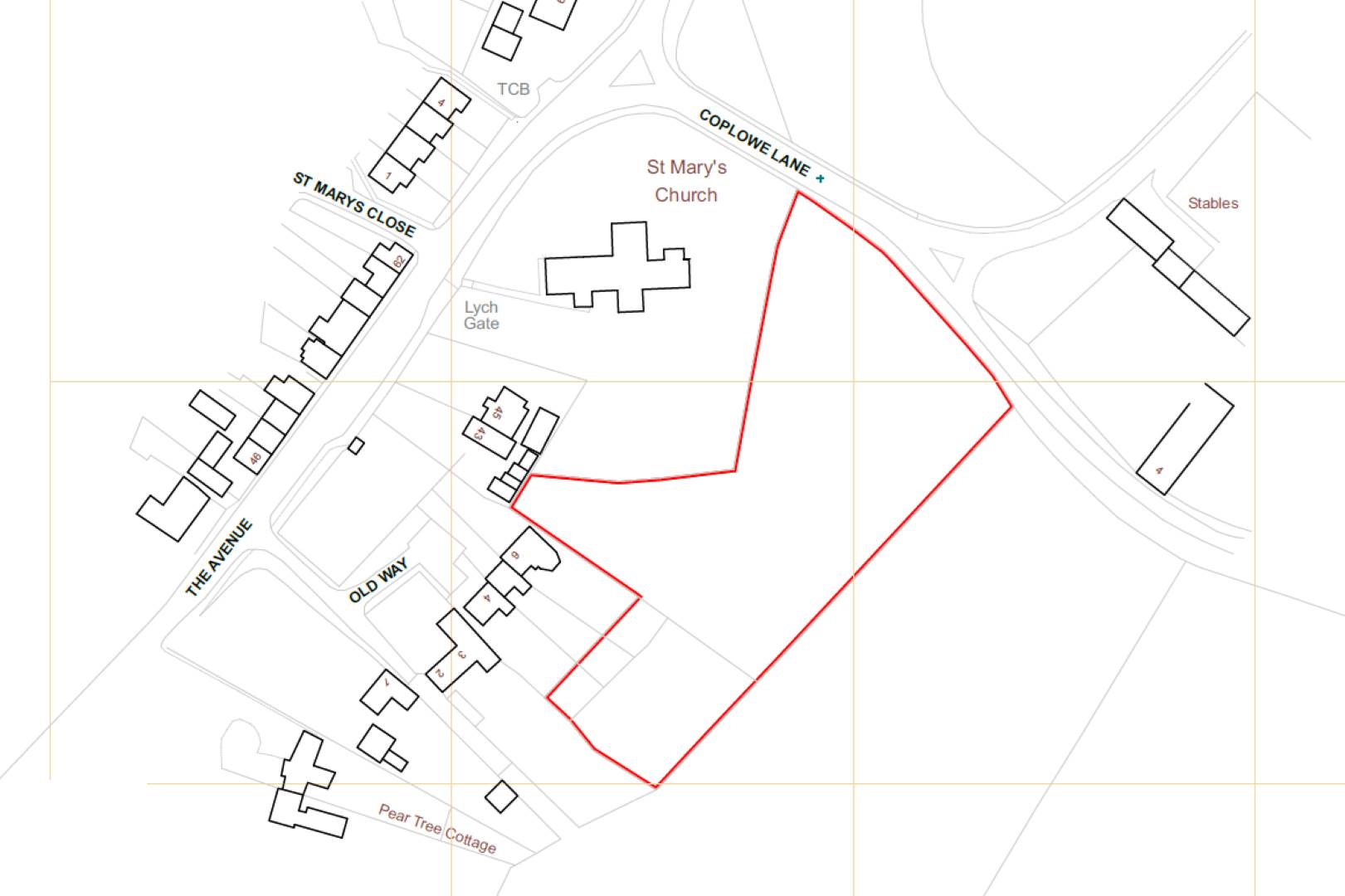 Land adjacent to St. Mary's Church, Coplowe Lane, Bletsoe, Bedford ...